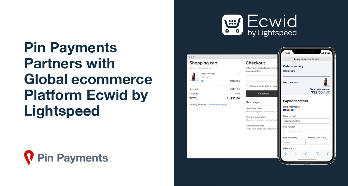 Pin Payments Partners with Global Ecommerce Platform Ecwid by ...