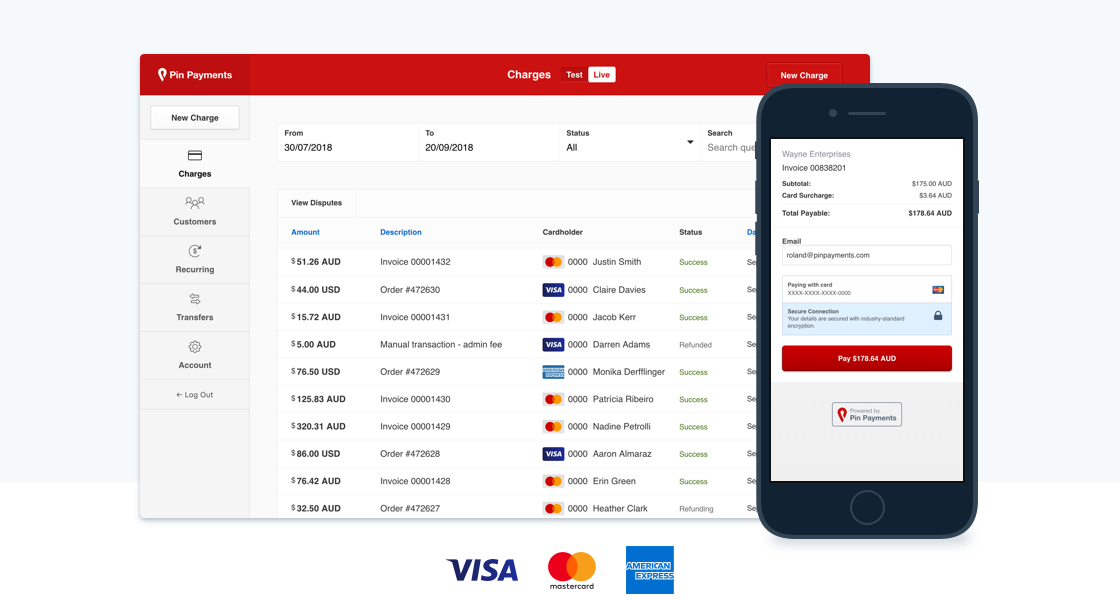 Looking for your own payment solution? | Online payments | Pin Payments